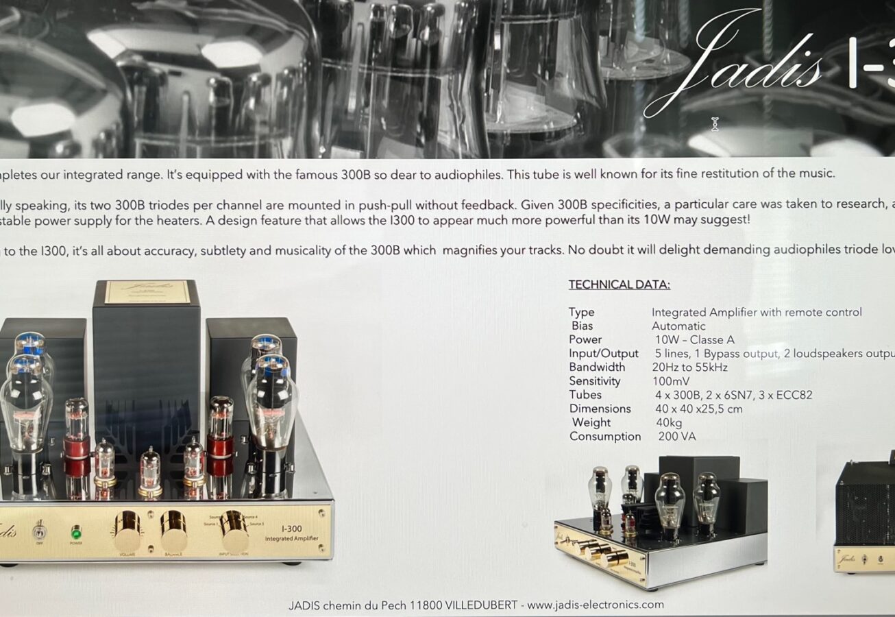 Jadis I-300 - Hansted Audio